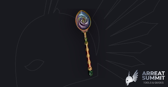 Mad Alchemist's Ladle - Unique Birch Wand